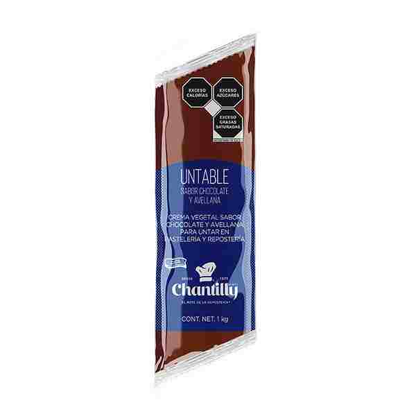 Crema Chocolate Avellana Chantilly Manga 1 Kg – Soluciones Gastronómicas
